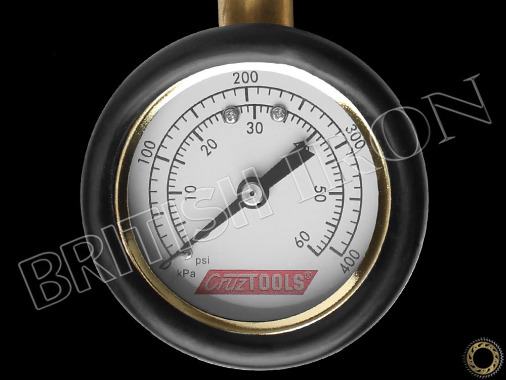 Cruz Tools TirePro Dial Tire Gauge PN MBI-DTPG1